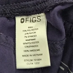 Figs | Pants & Jumpsuits | Figs Kade Cargo Scrub Pants Womens Xs Purple ...
